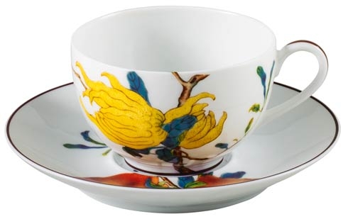 Raynaud Harmonia Tea Saucer Only - 6.1 in - The Pink Daisy