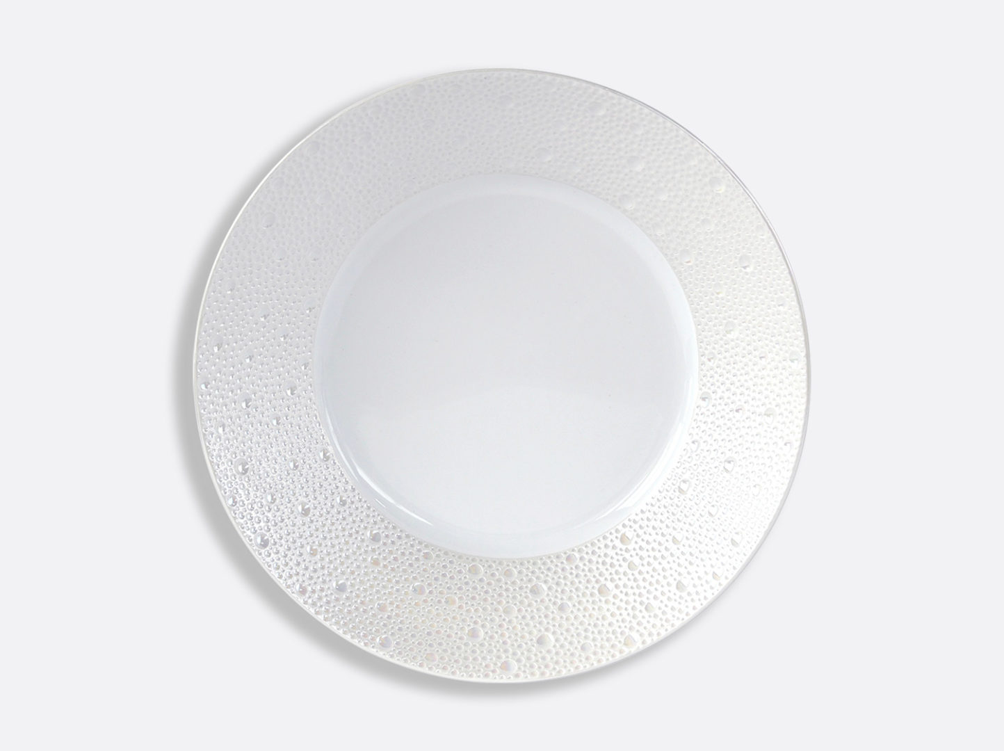 Bernardaud Ecume Perle Open Vegetable Dish 9.5" - The Pink Daisy